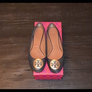 Tory Burch | Shoes | Tory Burch Perforated Reva Ballet Flat | Poshmark